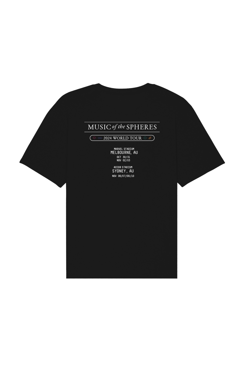 Coldplay Alien Radio Shirt | Black Tee – EZ Print Creations